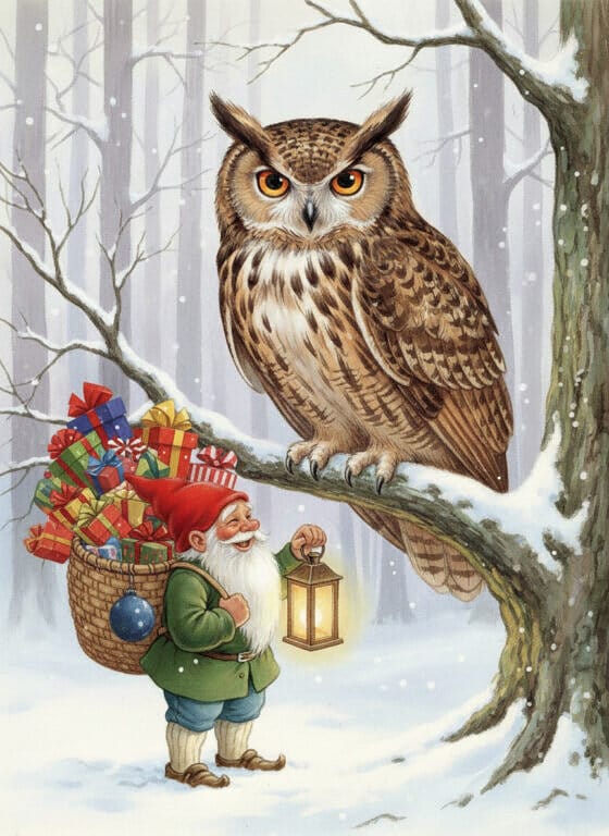 God Jul - Gratis Julkort