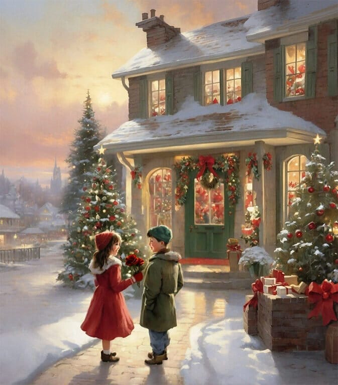 God Jul - Gratis Julkort