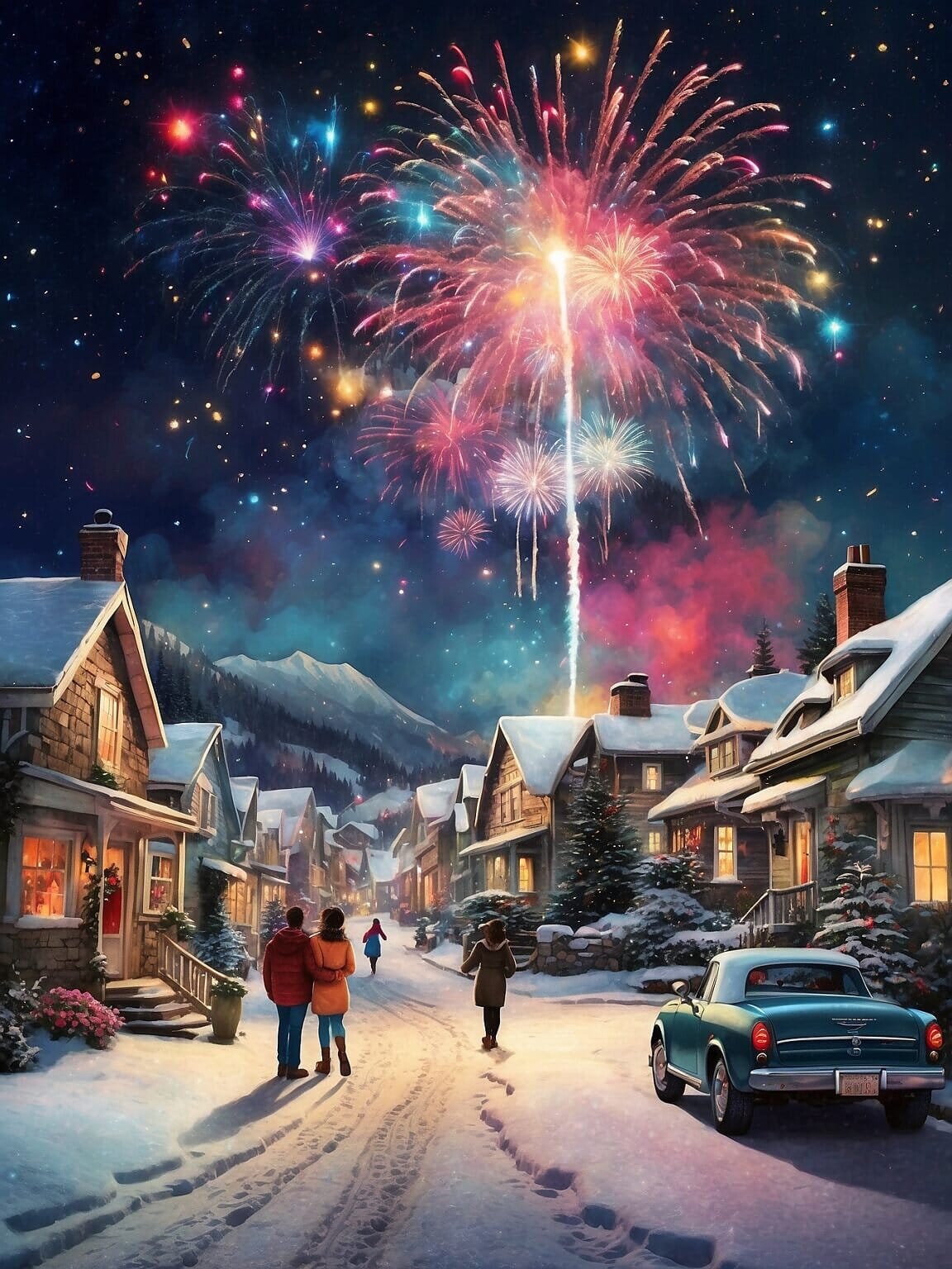 🎄 Gratis Julkort 2025 - Skicka julkort - Det miljövänliga sättet